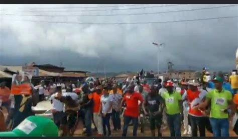 Photos Of Obidient Match In Auchi Edo State Politics Nigeria