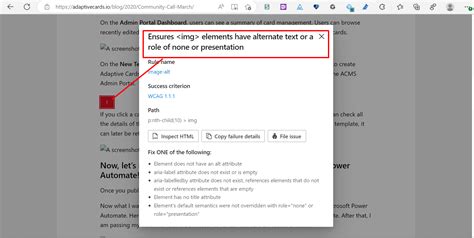 Adaptive Cards Blogs Community Call March 12 2020 Ensures