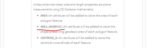 calculate geometry in arcpy error r gis