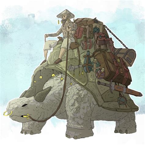 Dnd Traveling Dnd Safari Turtle Centaur The Turtle