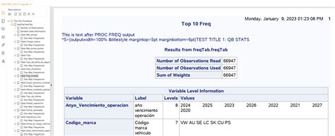 Solved Ods Word With Table Of Contents Using Procs Sas Support Communities