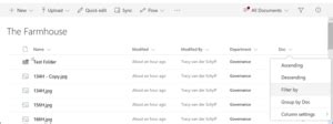 SharePoint Views On Lists Tips
