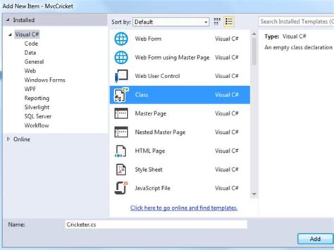Working With Model Class And Connection String In Mvc 5