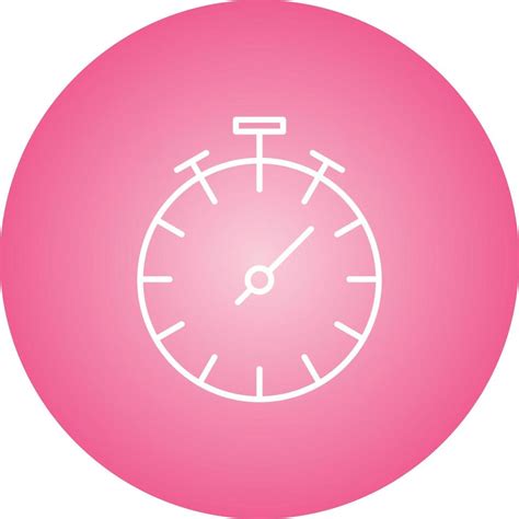 Beautiful Clock Line Vector Icon 17516671 Vector Art At Vecteezy