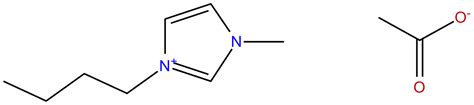 1 Butyl 3 Methylimidazolium Acetate Critically Evaluated