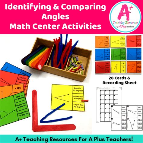 Measuring Angles Activity Hands On Fun A Plus Teaching Resources