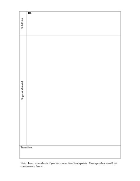 Outline Template In Word And Pdf Formats Page Of Outline Template In Word And Pdf Formats Page Of
