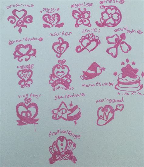 Precure All Series Logo Hirogaru Sky Precure 2023 Pretty Cure Logo