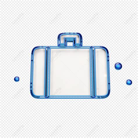 블루 스테레오 가방 아이콘 Png 일러스트 무료 다운로드 Lovepik