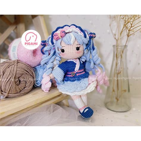 Miku Crochet Doll Pattern Amigurumi Doll Pattern Anime Inspire Uplift