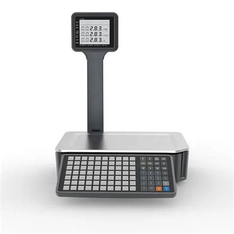 Price Computing Label Printing Barcode Scale Supermarket Weighing Scale