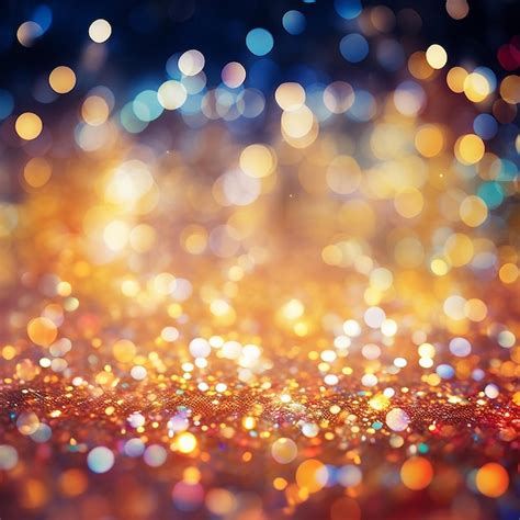 Premium Photo Abstract Shimmering Bokeh Texture