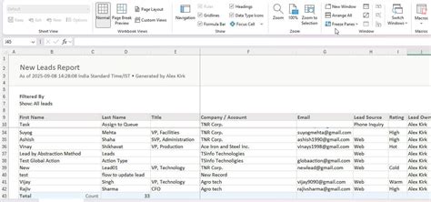 how to export salesforce reports to excel detailed guide