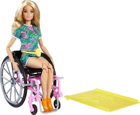Barbie Fashionista Loira Com Cadeira De Rodas Br