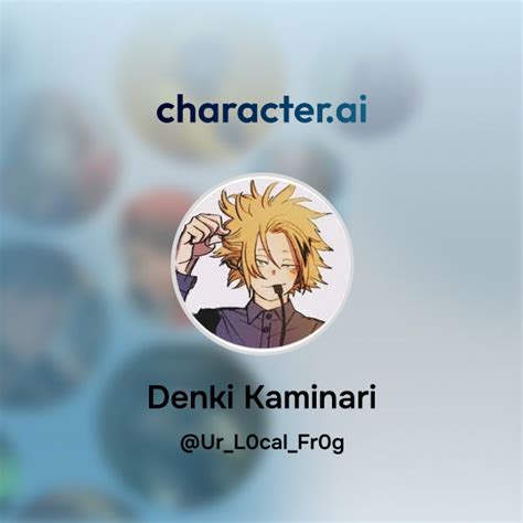Chat With Denki Kaminari Character Ai Ai Chat Reimagined Your Words Your World