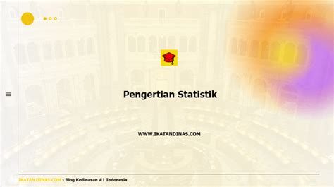 √ Pengertian Statistik Contoh Ruang Lingkup Dan Tahapannya
