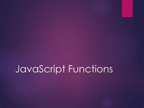 JavaScript Functions. - ppt download