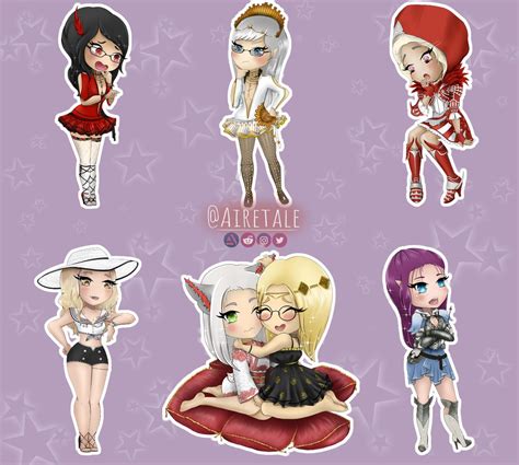 Set Of Bdo Chibi 3 Rairetale