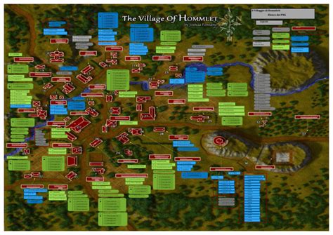 Mappa Di Hommlet Con Png Pdf