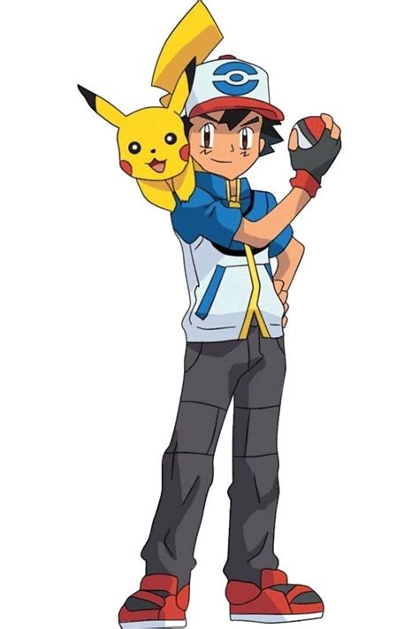 Ash Ketchum Poses Ash Pokemon Full Body Ash Ketchum No Background