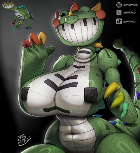 Rule 34 1girl 2d 4 Fingers Anthro Belly Big Breasts Breasts Dinosaur