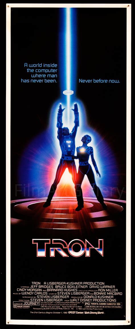 Tron Movie Poster 1982