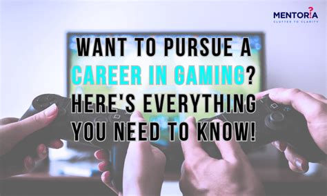 Want To Pursue A Career In Gaming Heres Everything You Need To Know