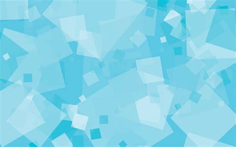 다양한 크기와 투명도의 무작위 사각형의 추상적인 파란색 배경 개념 기술 텍스트를 위한 공간입니다 3d 벡터 그림입니다 0명에