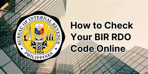 How To Check Your Rdo Code Online 2025 Updated Guide Tech Pilipinas