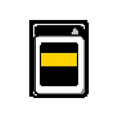 Flash Memory Card Game Pixel Art Vector Illustration 23874248 Vector
