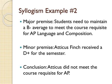 Ppt Syllogisms And Enthymemes Powerpoint Presentation Free Download