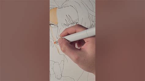 【one Piece】 원피스 샹크스 그리기 Drawing Shanks Youtube