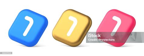 7 숫자 버튼 회계 금융 서비스 웹 응용 프로그램 패널 3d 등각 투영 아이콘 0명에 대한 스톡 벡터 아트 및 기타 이미지