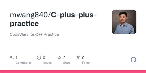 GitHub Mwang C Plus Plus Practice CodeWars For C Practice