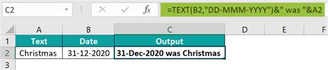 Concatenate Date In Excel 2 Methods Examples Combine Dates