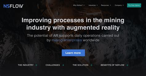 Augmented Reality Ar Training Platform In The Mining Industry Nsflow