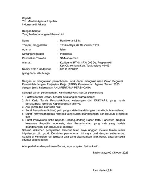 P3k Kemenag Pdf