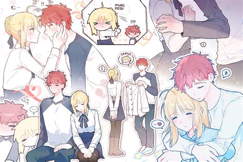 Baboteolsegongsa Artoria Pendragon Fate Emiya Shirou Saber Fate