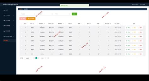 班级综合测评管理系统的设计与实现 Springboot MySQL 含录像 Javaweb 计算机