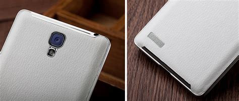 Redmi Note Cover Matte Leather Case Sturdy