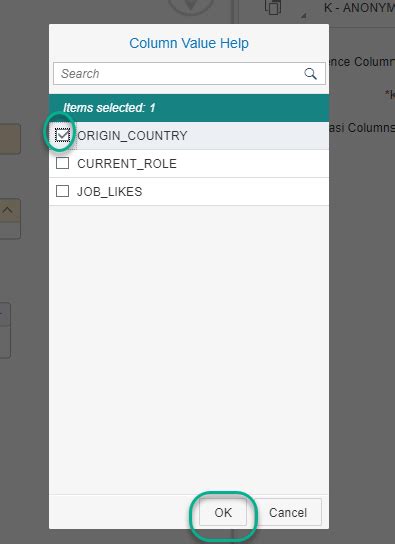 create a calculation view with k anonymity xs advanced sap tutorials