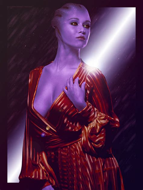 True Color Mass Effect Trilogy Asari Poster By Redliner91 On Deviantart