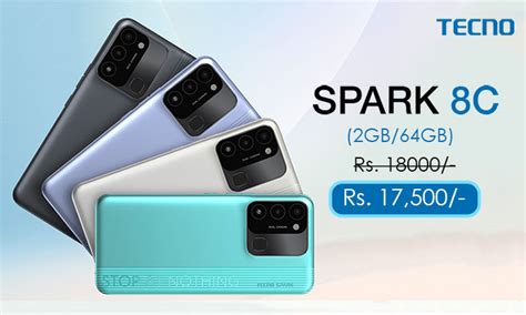 Tecno Spark C Price In Pakistan Reduced To Rs The Entry Level Phone Is Cheaper Now