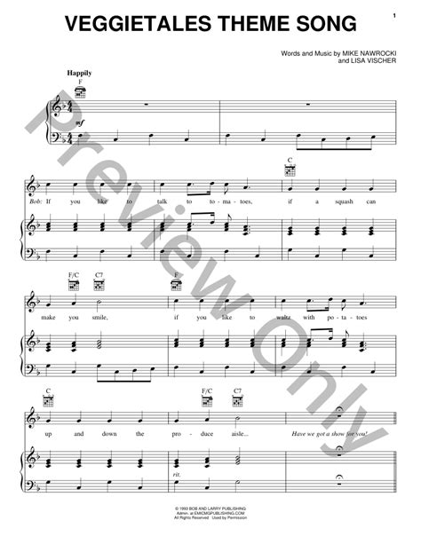 Veggietales Theme Song Jw Pepper