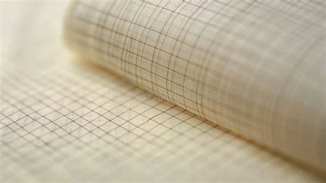 A Detailed View Of A Graph Paper Notebook With Precise Grids Serving As