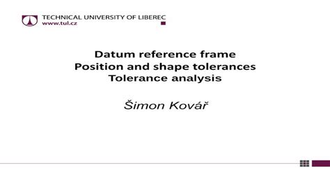 download pdf datum reference frame position and shape tolerances