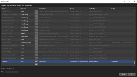 Tag Editor Divinity Engine Wiki