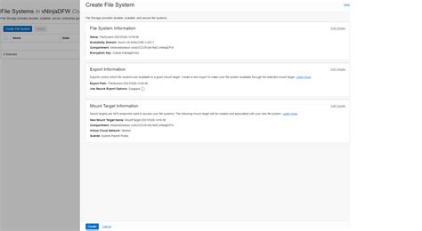 Faça Um Backup Do Vcenter Appliance No Armazenamento De Arquivos Do Oracle Cloud Infrastructure