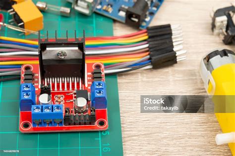 Stem Microcontroller Concept And Diy Electronic Kit Science Technology Engineering And