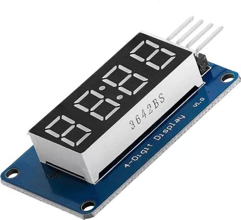 4 Bit Digit 7 Segment Clock Digital Tube Led Display Module Tm1637 Arduino Pi £292 Picclick Uk